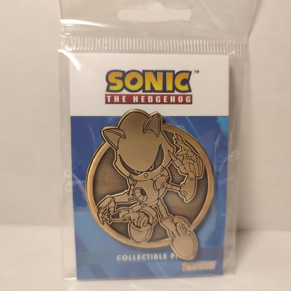 Sega | Jewelry | Metal Sonic Collectible Pin Sonic The Hedgehog Brooch ...